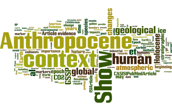 A is for “Anthropocene” « The Junto